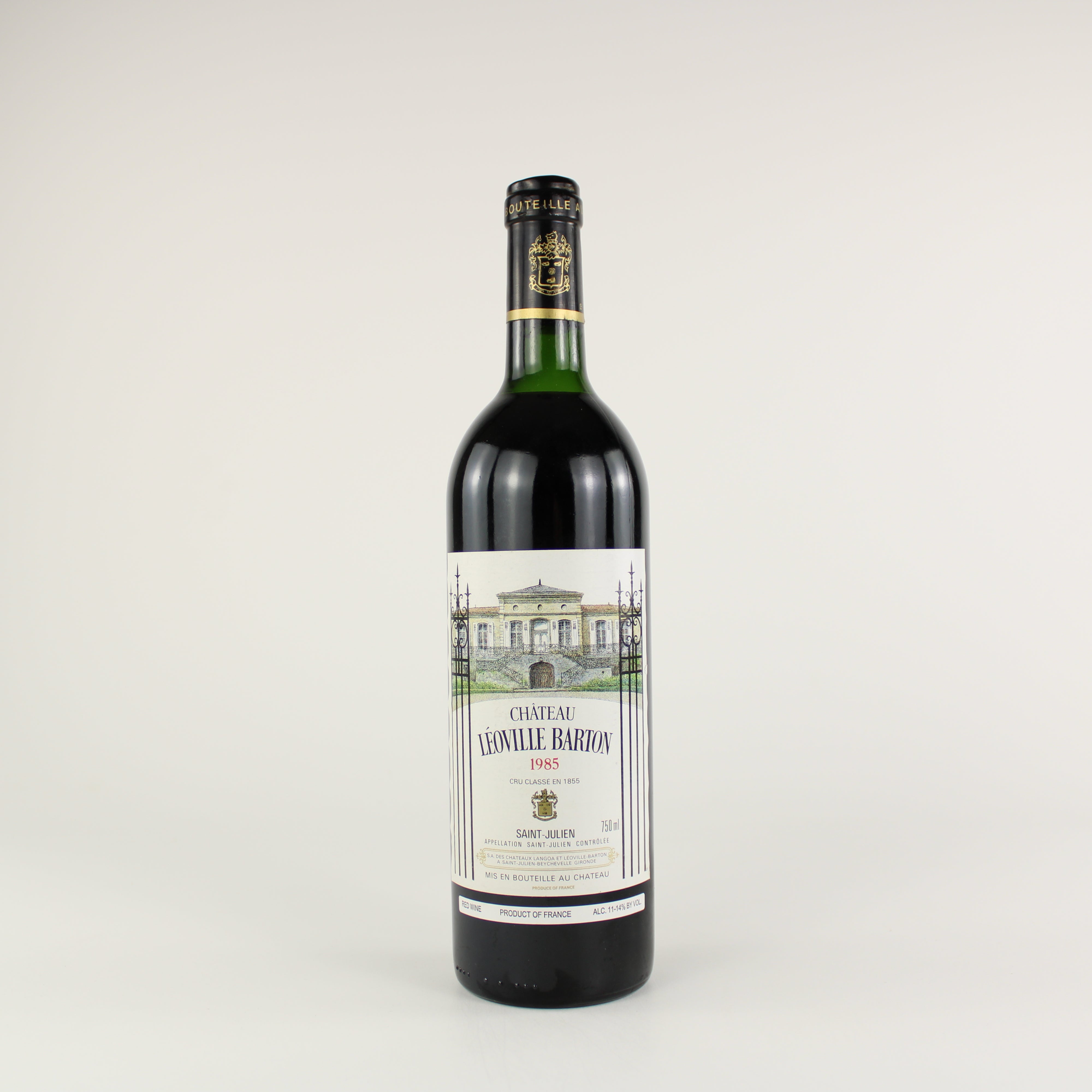 Chateau Leoville Barton 1985 – Clarets Fine & Rare Wines